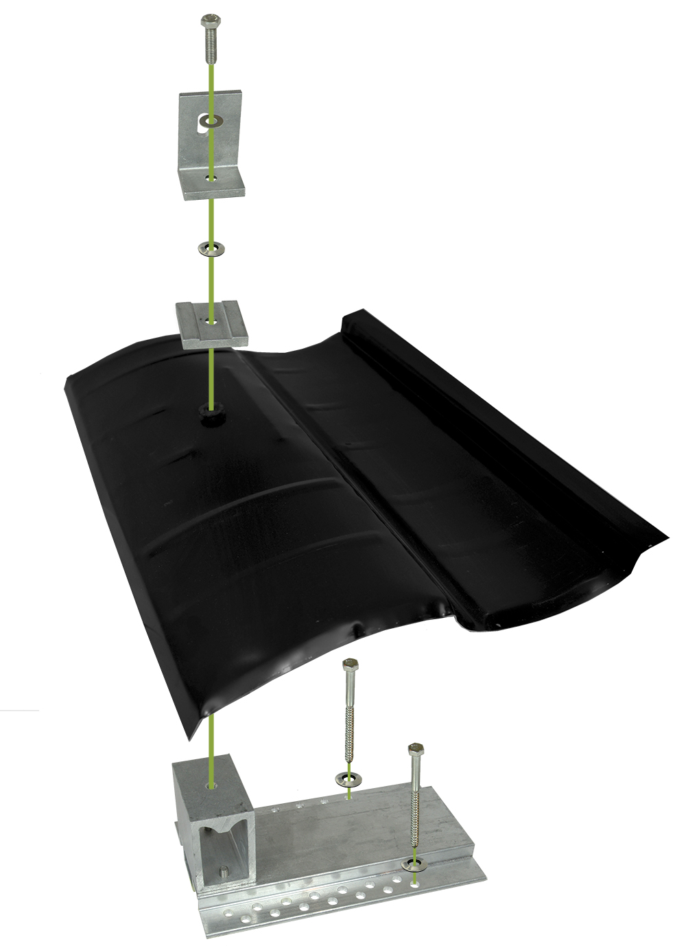 S Tile Flashing System Exploded Product View & Bill of Materials ...